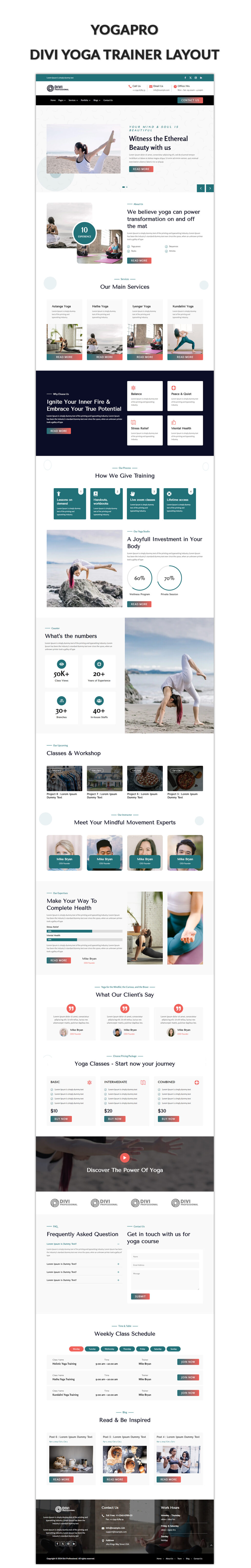 Ultimate Multipurpose Divi Layouts Bundle | Find Popular Divi Layouts ...